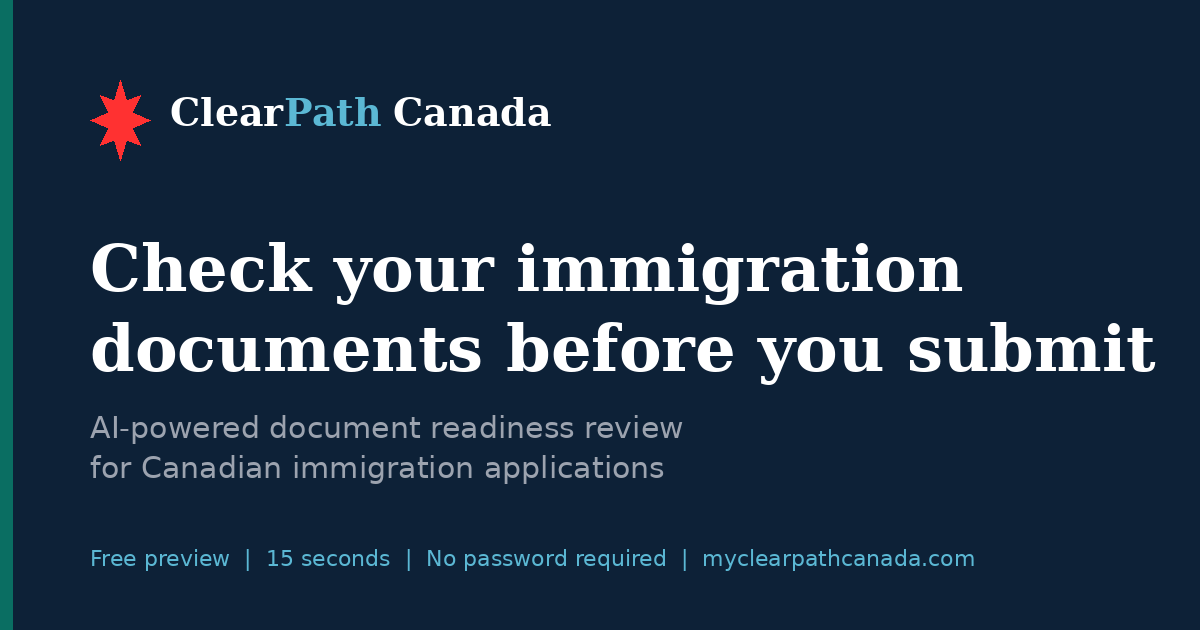 IRCC Application Missing Documents: What Happens & How to Fix It ...
